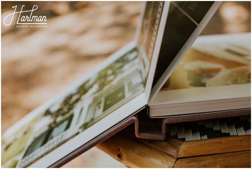 Vintage Wedding Albums NC | Hartman Outdoor Photography