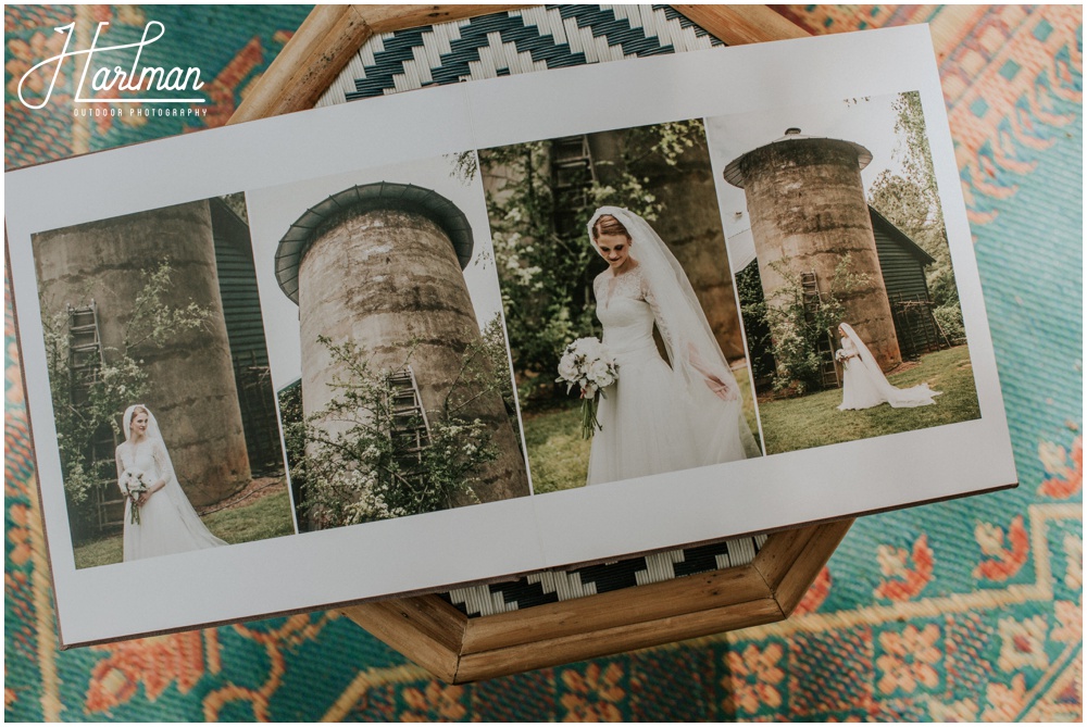 Vintage Wedding Albums NC | Hartman Outdoor Photography
