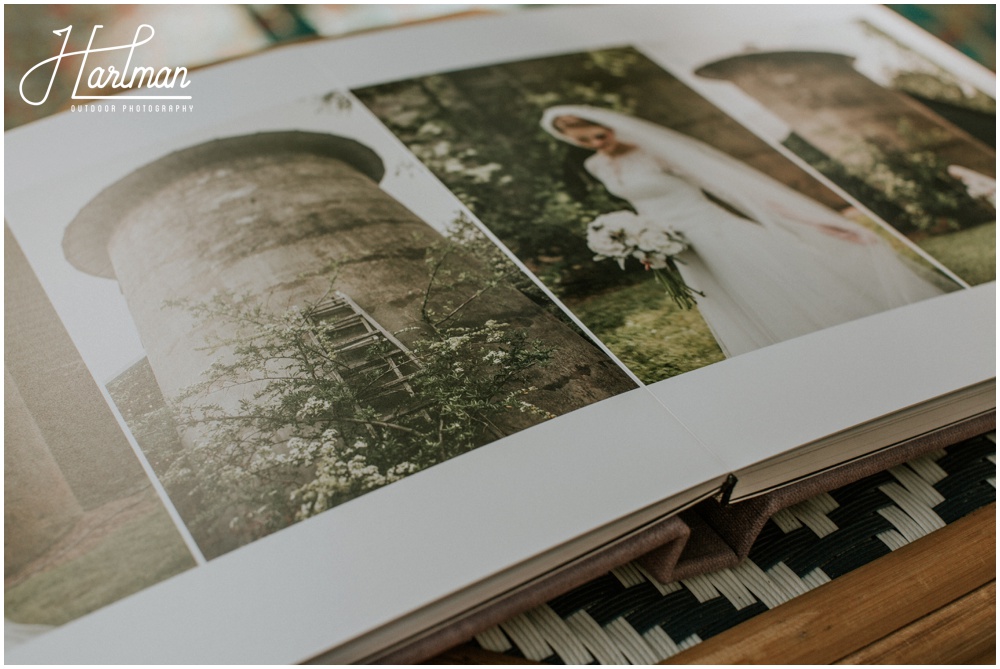Vintage Wedding Albums NC | Hartman Outdoor Photography